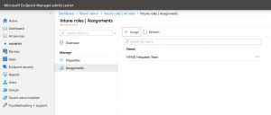 Intune Helpdesk Role Permission Settings Using RBAC Default Role Device Management Blog
