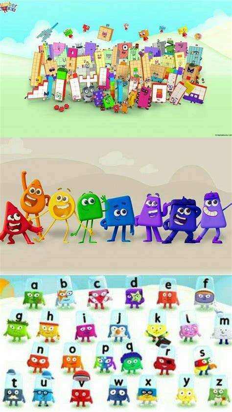 Alphablocks Numberblocks Colourblocks En 2024 Colores