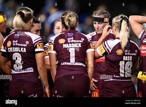 Newcastle Australia 29th May 2025 Ali Brigginshaw Of The Maroons