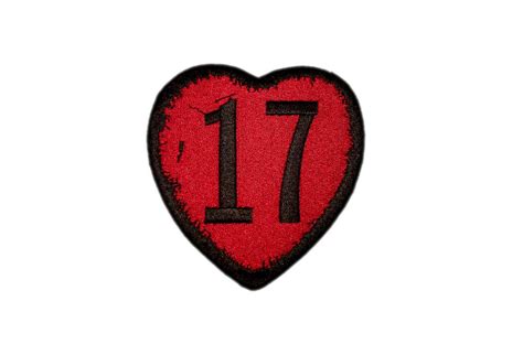 Sex Pistols 17 Heart Woven Patch