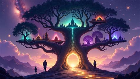 Free Mystical World Tree Image Fantasy Multiverse Portal Download