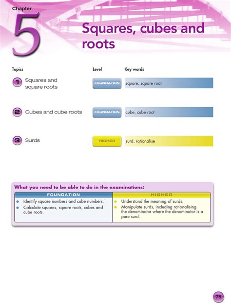 Edexcel Igcse Maths Textbook Collins Ch 5 Pdf Square Root Mathematics