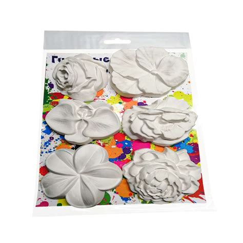 Набор для творчества Дом ремёсел Фигурки из гипса Цветы купить по цене 156 ₽ в интернет магазине