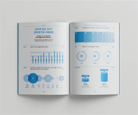 파워포인트 템플릿 회사 브로셔 디자인 인포 그래픽 디자인