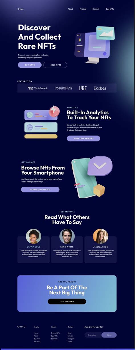 Launching A Crypto Website With Figma Harshvardhan Mohite Posted On