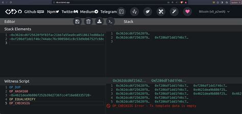 bitcoin scripts and script language red and green
