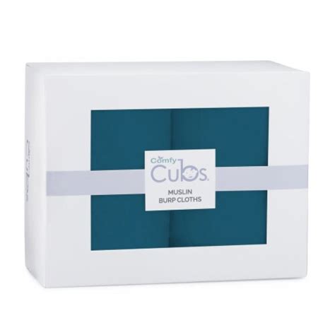 Muslin Burp Cloths 6 Pack Large 100 Cotton Hand Washcloths Neptune