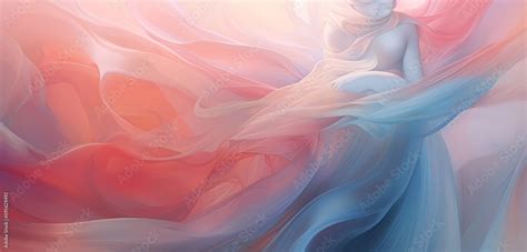 conceptual abstraction of introspection and contemplation depicted