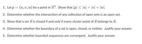 Solved Real Analyis Reference Is Advanced Calculus By Buck