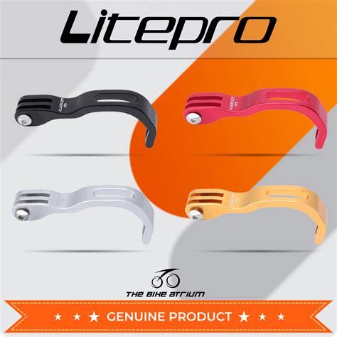 Litepro Trifold Front Light Adapter Mount For Brompton Pikes Folding
