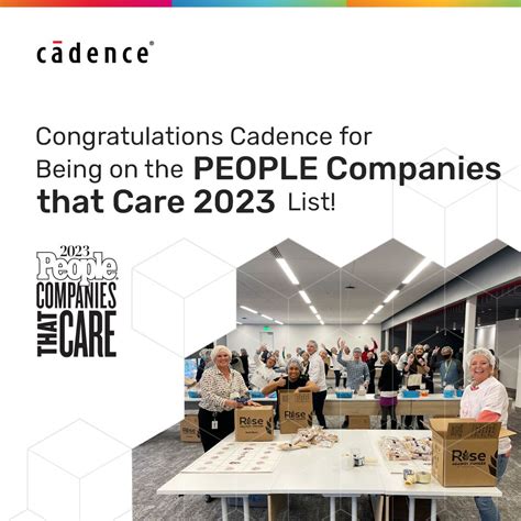 Cadence Design Systems On Linkedin Wearecadence Companiesthatcare