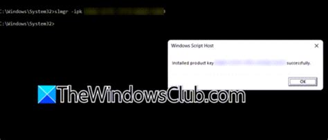 Invalid Product Key Windows Activation Error 0xC004F210