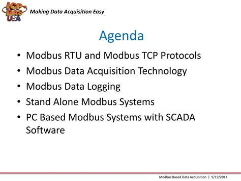 Modbus Based Data Acquisition PPTX