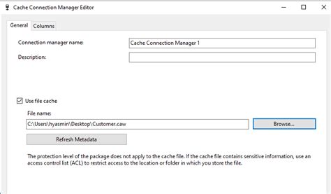 Ssis Flat File As A Connection In Lookup Transformation