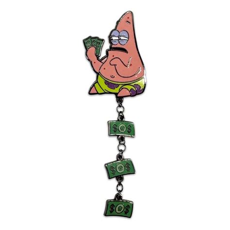 Spongebob Squarepants Dangling Pin Badge Patrick 12 Cm