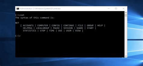 Net User Command Manage Local Windows Users Accounts