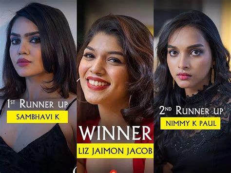 Liz Jaimon Jacob Miss Kerala ലിസ് ജയ്മോൻ ജേക്കബ് മിസ് കേരള 2022 കിരീടം ചൂടിയത് കോട്ടയംകാരി