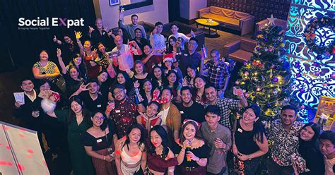 Jakarta Expat Networking Christmas Celebration At Blu Martini Jw Marriott Hotel Jakarta