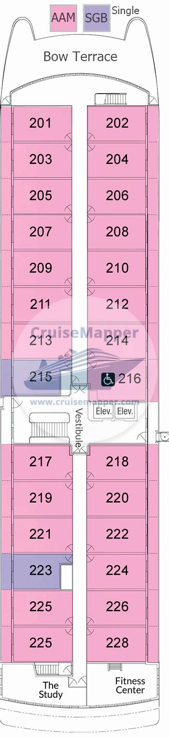 Acl American Legend Deck 2 Plan Cruisemapper