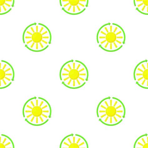 Premium Vector Sun Pattern Seamless Background Texture Repeat
