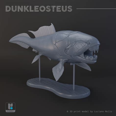 Artstation Dunkleosteus 3d Print Model