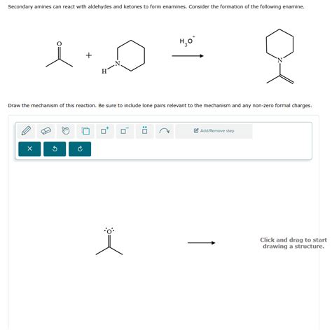 Solved Secondary Amines Can React With Aldehydes And Ketones
