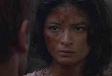 Elpidia Carrillo Opposite Arnold Schwarzenegger In Predator 1987