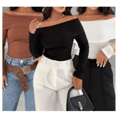 Blusas Ombro A Ombro Kit 3 Ciganinha Tomara Que Caia Manga Longa