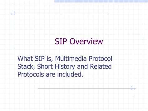 Ppt Sip Tutorial Introduction To Sip Powerpoint Presentation Free Download Id 3112112
