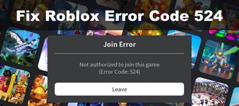 How To Fix Roblox Error Code 524