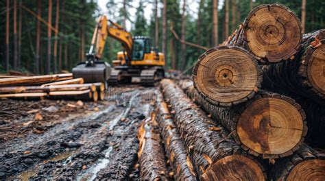 Logging Operation Stock Illustrations 151 Logging Operation Stock