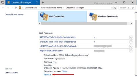 How To Use Credential Manager In Windows Or
