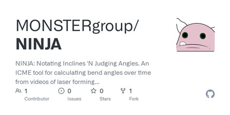 GitHub MONSTERgroup NINJA NINJA Notating Inclines N Judging Angles An ICME Tool For
