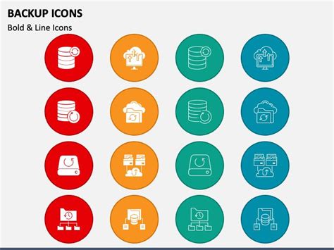 Backup Icons For PowerPoint And Google Slides Google Slides Powerpoint Slide Icon