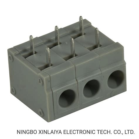 Pcb Spring Terminal Block Push In Type Connectors Terminal Block And Pcb Terminal Block