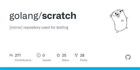 Github Golangscratch Mirror Repository Used For Testing