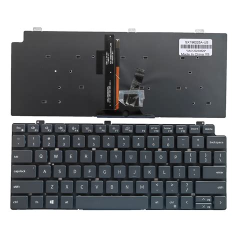 New For Dell Latitude 7310 7310 2 In 1 Keyboard Backlit Us Shopee Malaysia