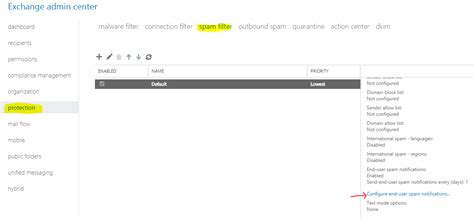 On Configuration Page Select The Days In The Range Of 1 15 And Tick On Enable End User Spam On Configuration Page Select The Days In The Range Of 1 15 And Tick On Enable End User Spam