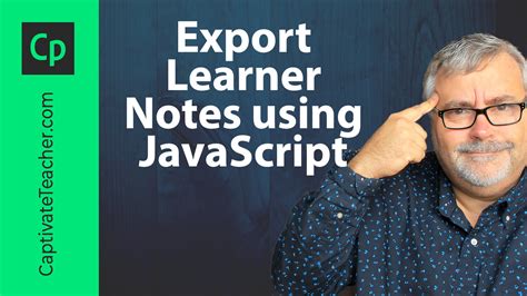 Export Captivate Learner Notes With Javascript