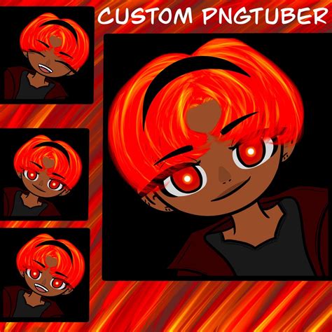 Pngtuber Pre Made Custom Anime Chibi Streamer Twitch Etsy