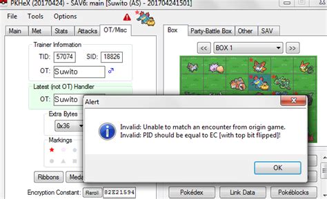 pkhex legality check missing event pokémon legality project