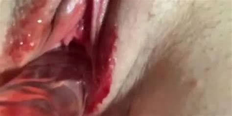 Messy Period Masturbation