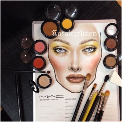 30 Ideias De Face Chart Croqui De Maquiagem Maquiagem Rosto Para