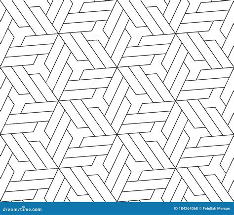 Complex Lines Around Pattern Background Vector Illustration