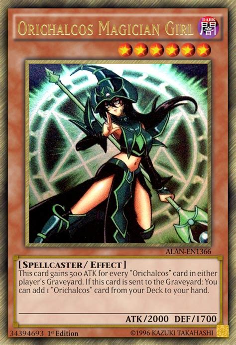 Orichalcos Magician Girl By Alanmac95 On Deviantart Artofit