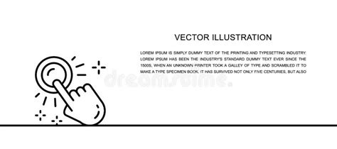 Continuous Line Touch Stock Illustrations 1278 Continuous Line Touch