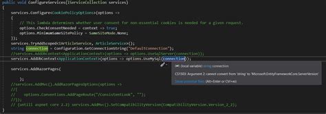 C Updating Razor Pages Project To Aspnet Core 50 Why Should I