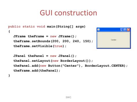 ppt fundamentals of gui programming using netbeans powerpoint