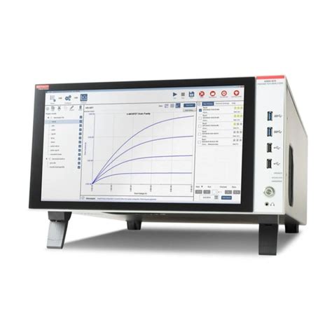 Tektronix Keithley 4200a User Manual Pdf Download Manualslib