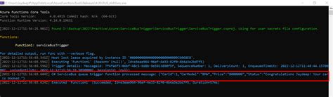 Azure Service Bus Implementation Using Net Core 6 And Queue Trigger To Fetch Messages